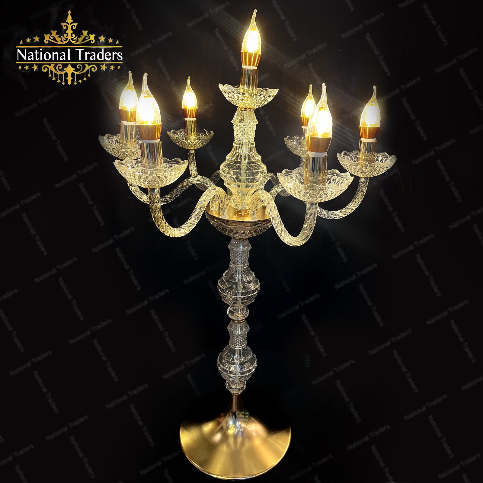 Acrylic Standing Chandelier – National Traders