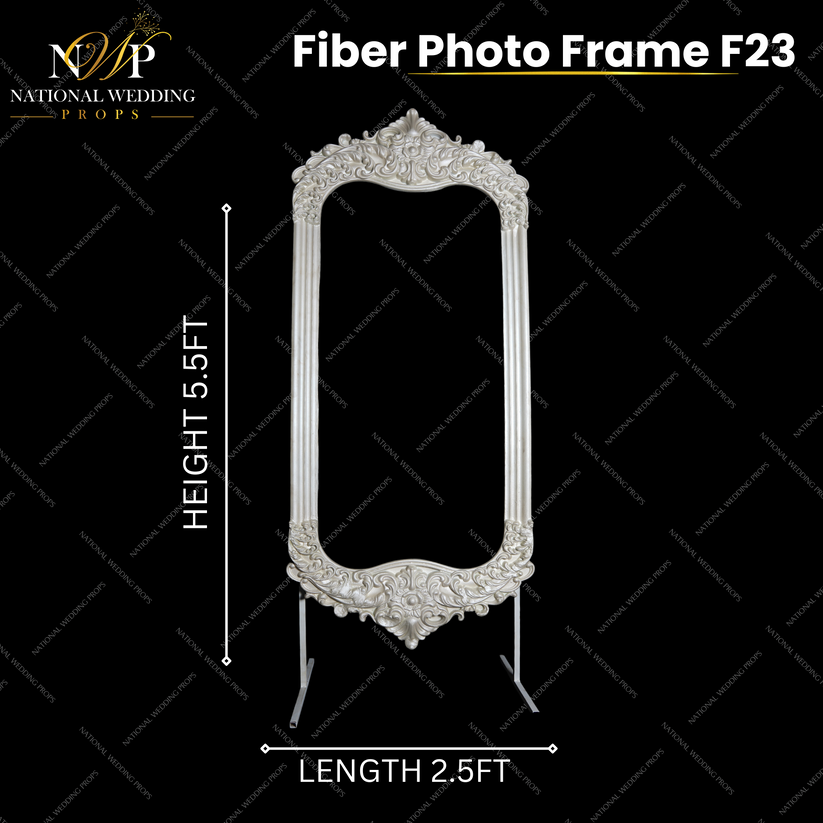 Fiber Photo Frame F23 – National Wedding Props
