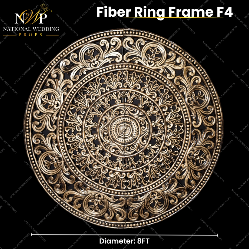 Fiber Ring Frame F4 – National Wedding Props